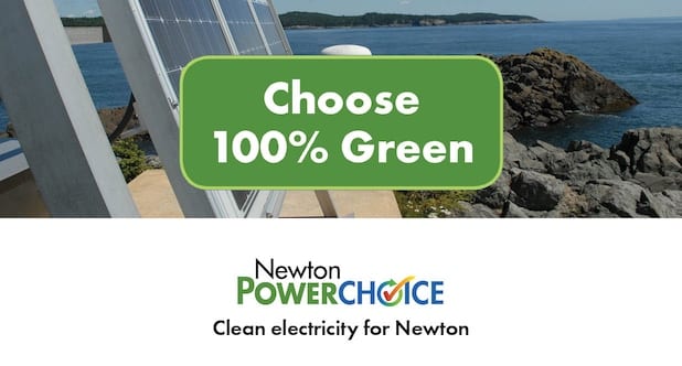 Newton aggregation program offers 60 percent from renewables ...