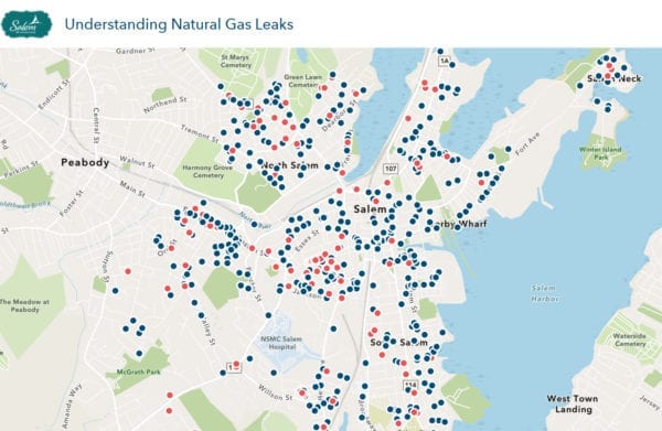Salem launches online portal about gas leaks - Massachusetts Municipal ...