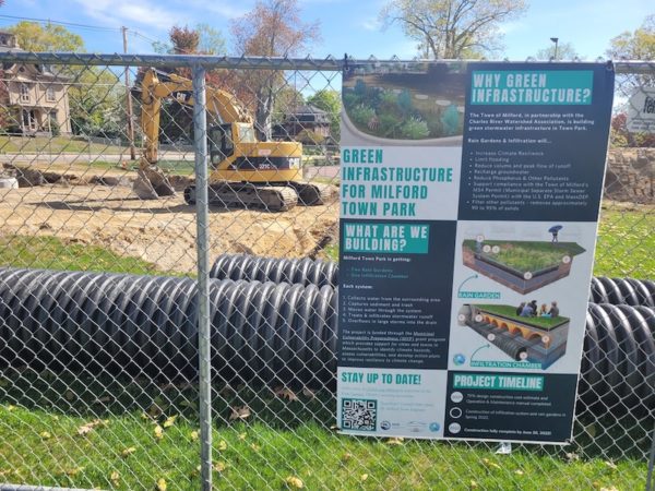 Green infrastructure projects in Milford and Natick reduce pollution ...