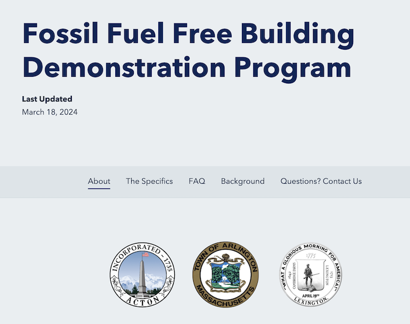 Eight communities advance municipal fossil fuel bans - Massachusetts ...