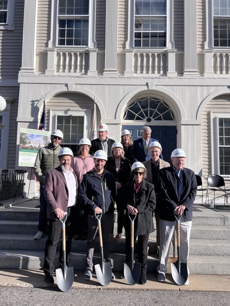 Hamilton begins accessibility and net-zero renovation of town hall ...