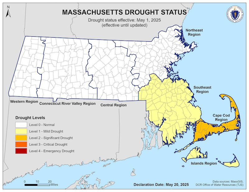 Spring rains improve drought conditions - Massachusetts Municipal ...